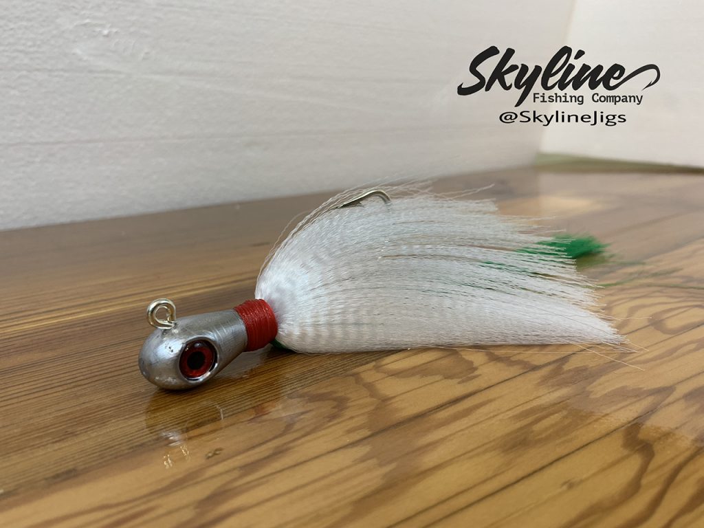 Skyline Tear Drop Flare Hawk Snook Jigs - Skyline Fishing Company